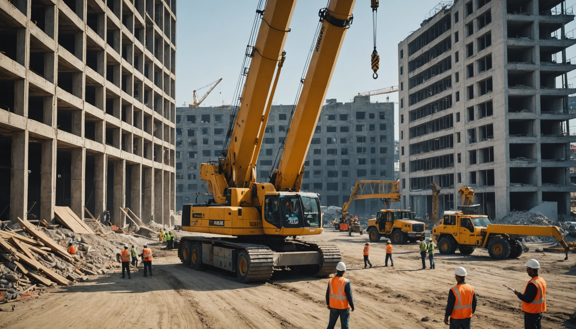 Grue mobile : dans quels cas est-elle indispensable sur un chantier ...